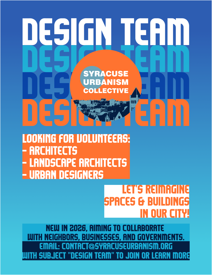 Design Team - Syracuse Urbanism Collective